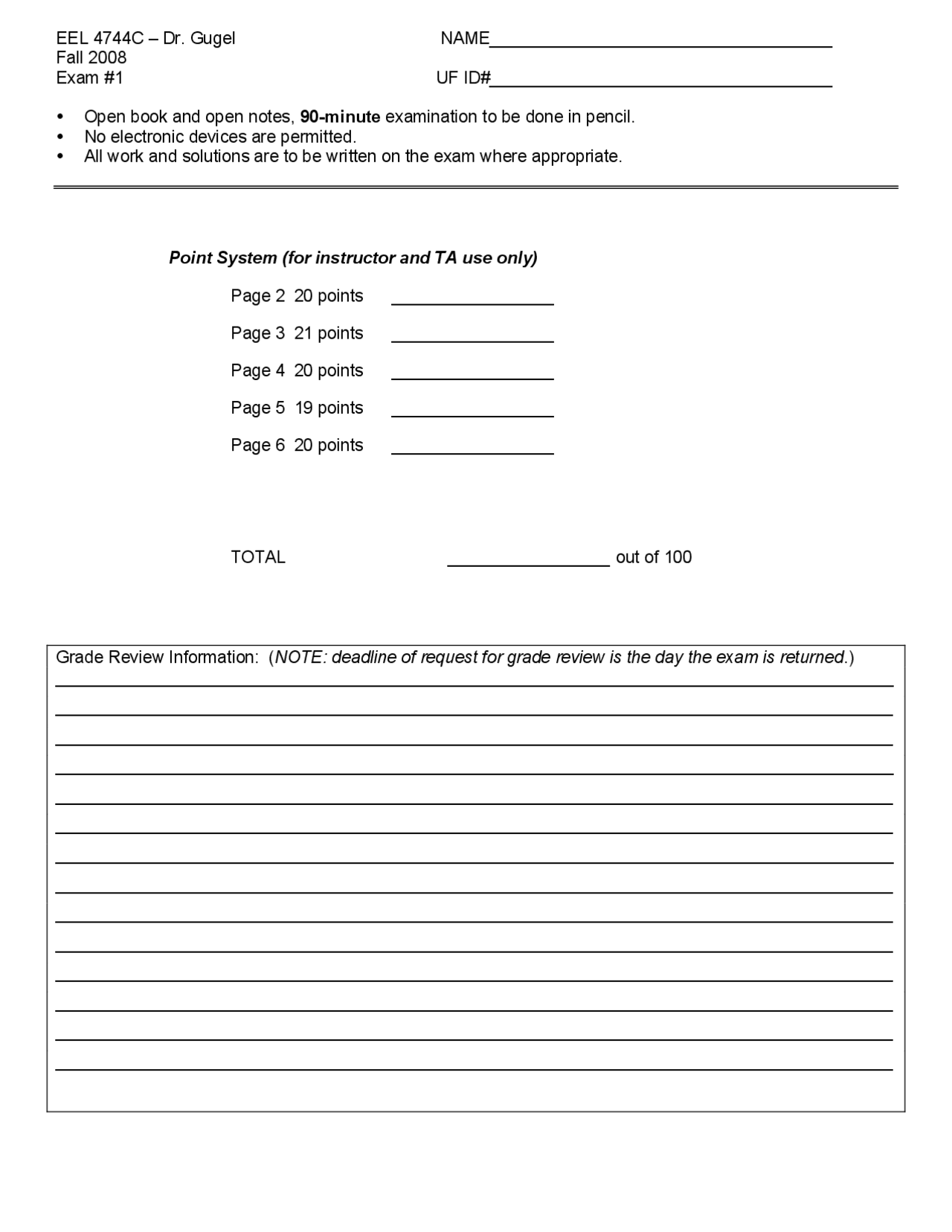 Questions Of Past Paper 2008 Microprocessor Applications Eel 4744