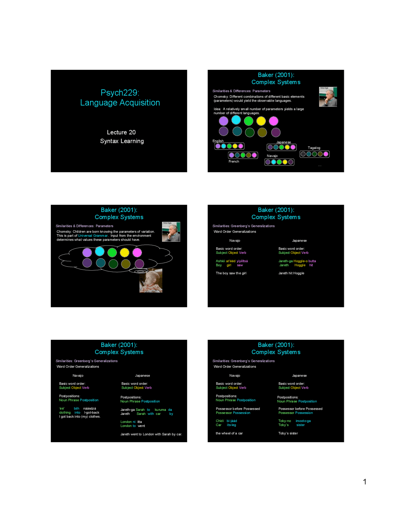 Lecture Slides On Syntax Learning Arts Core Arts 1 Docsity