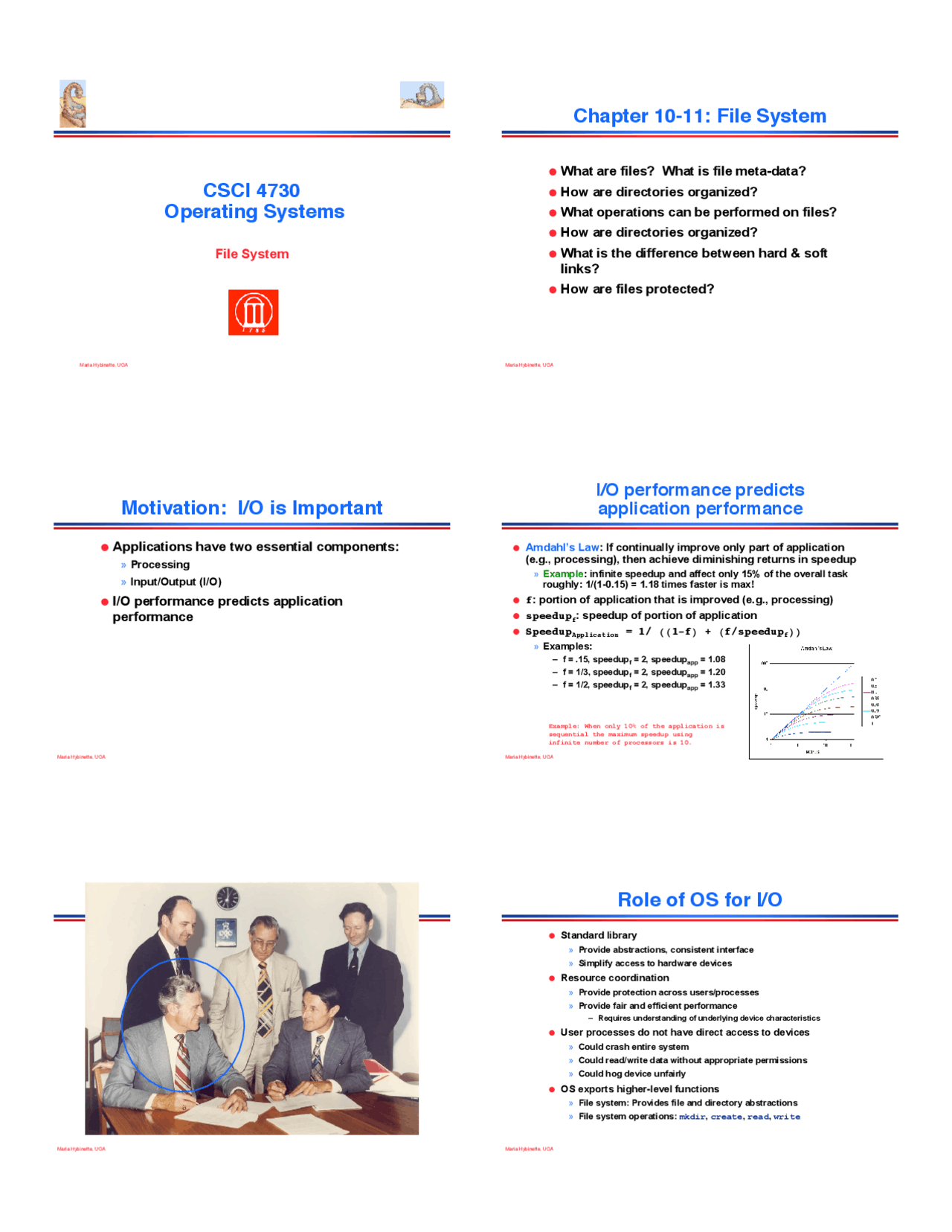 File System Operating Systems Notes Csci 4730 Docsity
