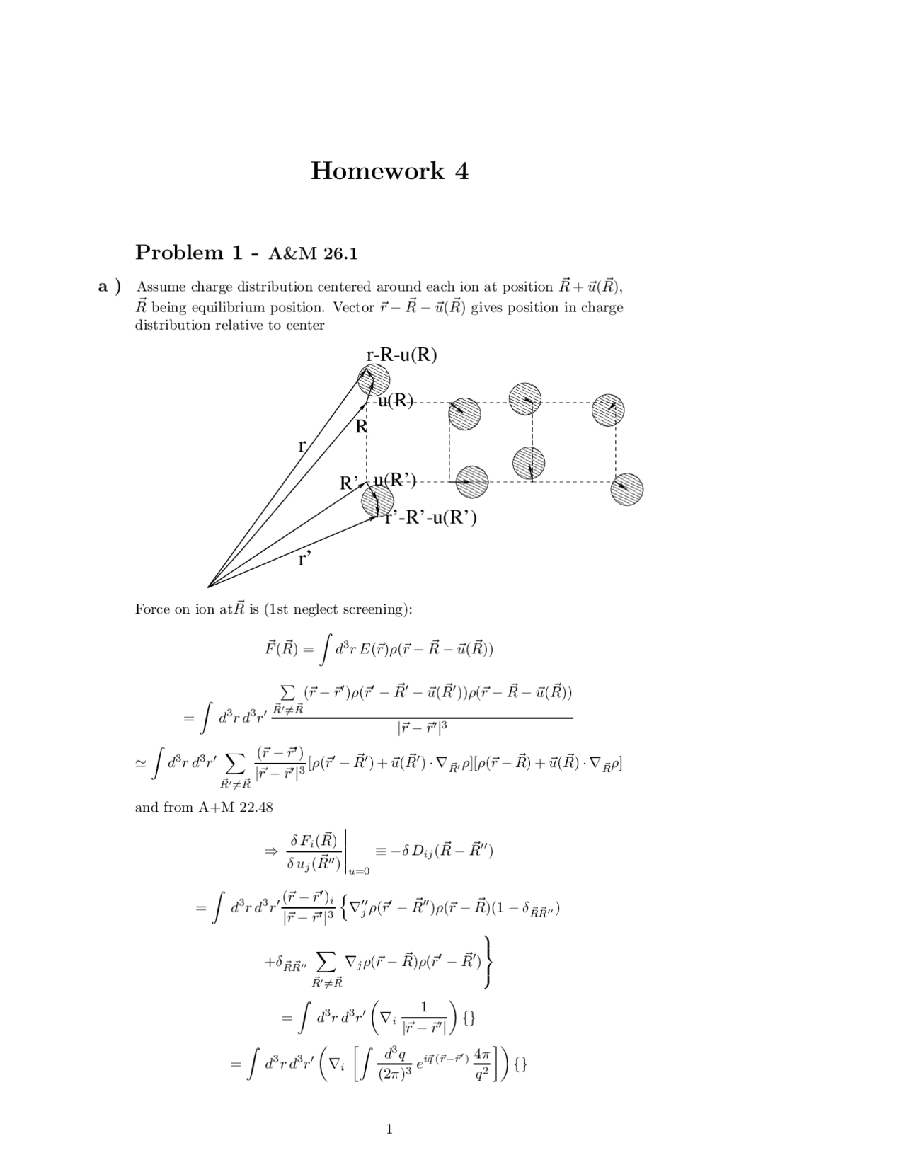 Assignment 4 With Solution For Solid State Ii Phz 7427 Docsity