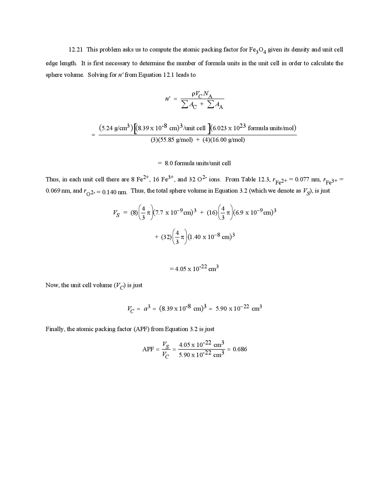 Assignment Solutions For Materials Engineering Egn 3365 Docsity