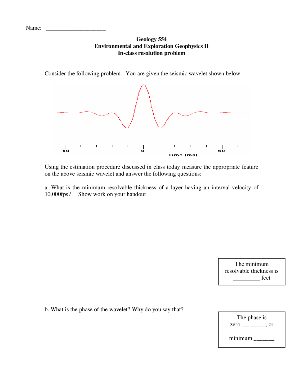 In Class Resolution Problem For Environmental And Exploration