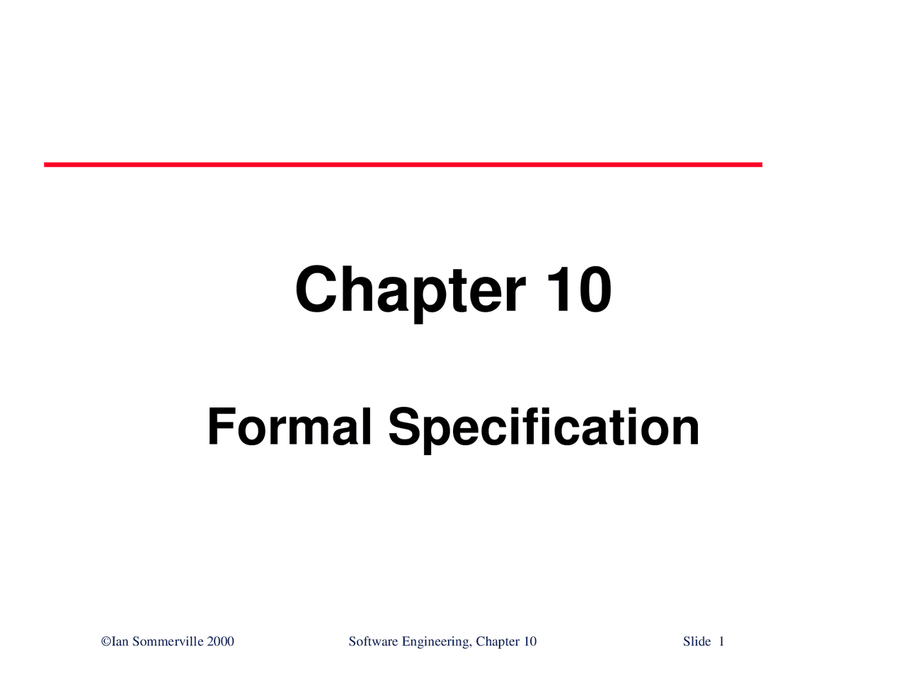 Formal Algebraic Specification Techniques Cen 5035 Docsity