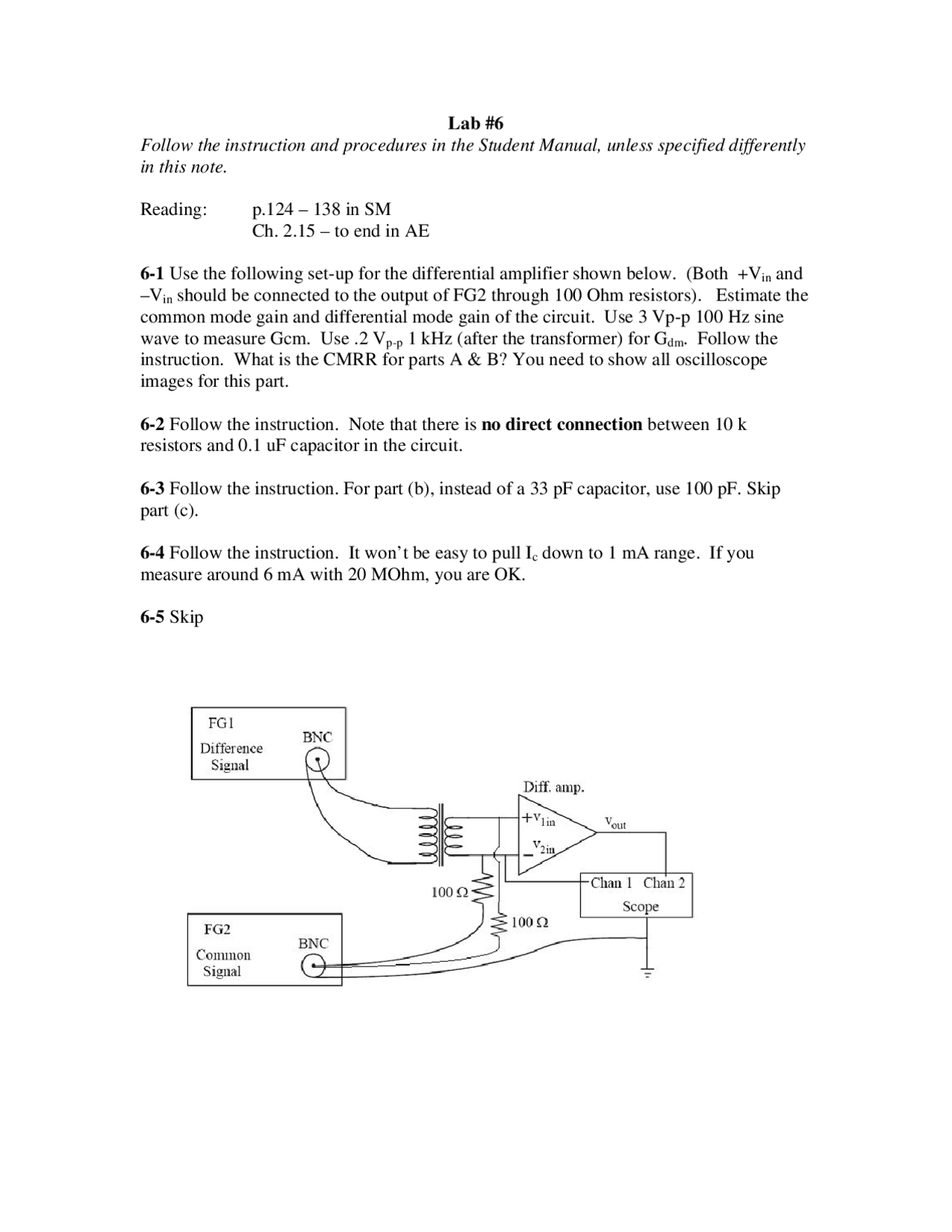 Laboratory Physics 1 Lab 6 Instruction And Procedures Phy 4802l