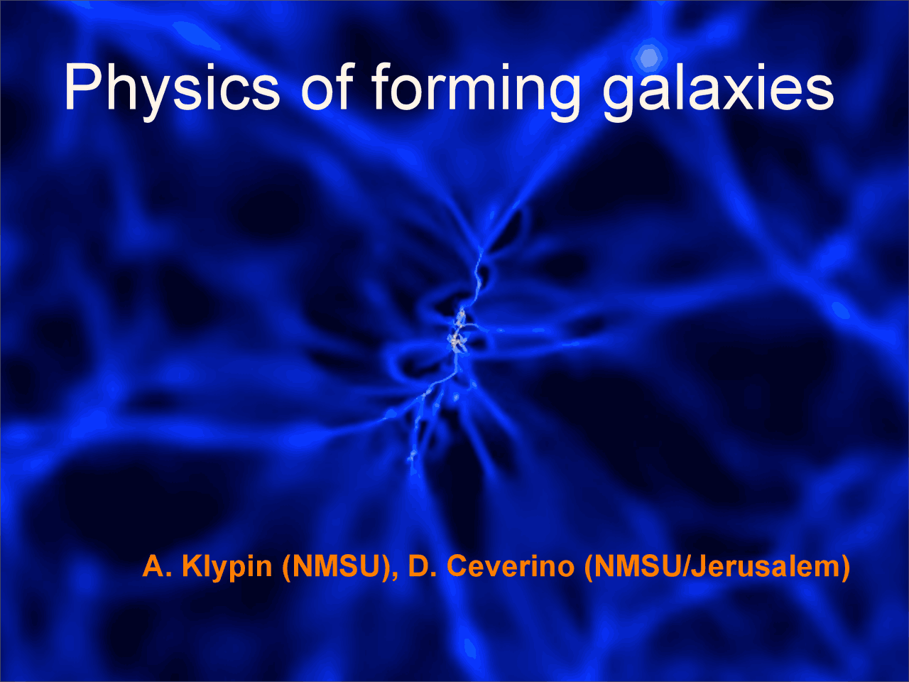 Physics Of Forming Galaxies Lecture Slides E Asian 170 Docsity