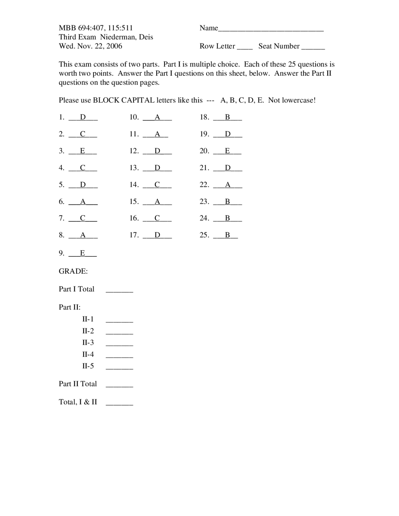 Exam Iii For Molecular Bio And Biochemistry 694 407 Docsity
