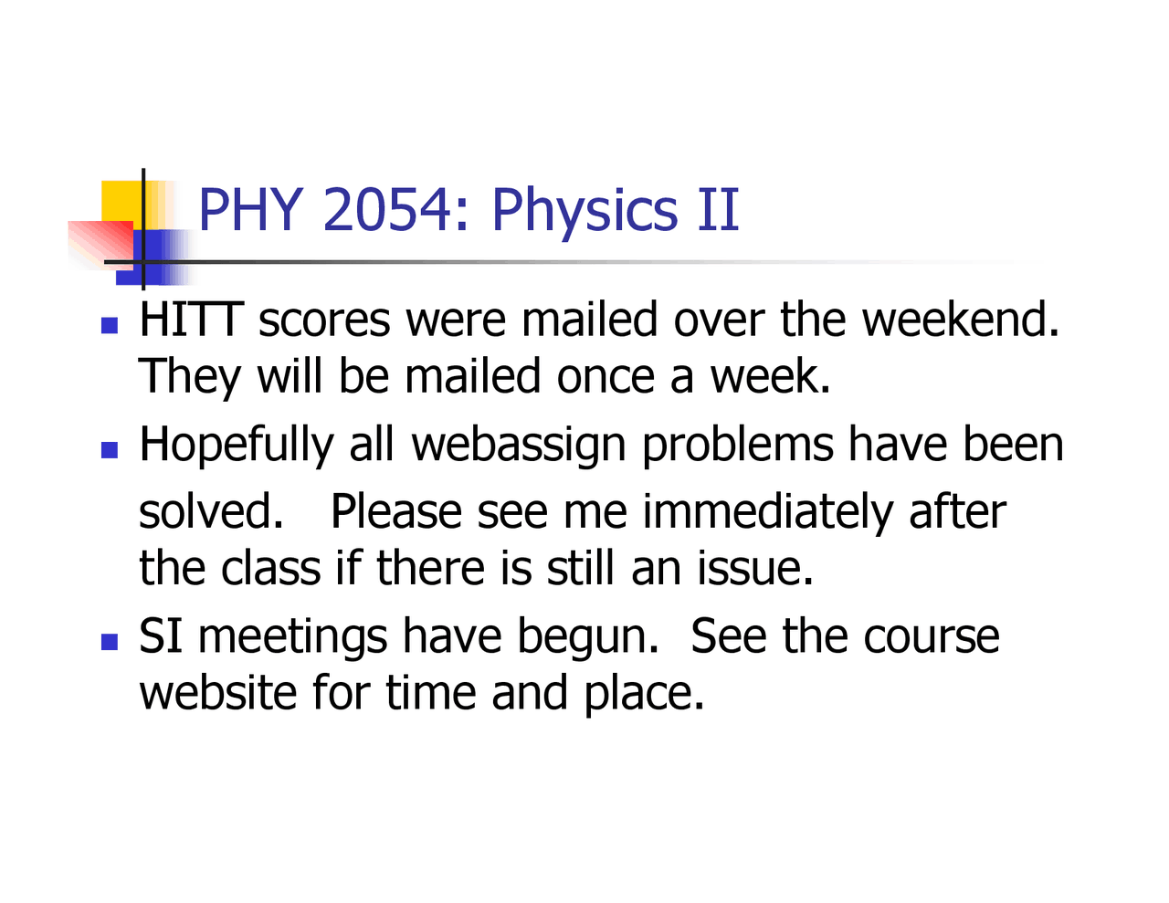 Electric Potential Of Physics Ll Lecture Slides Phy 2054 Docsity