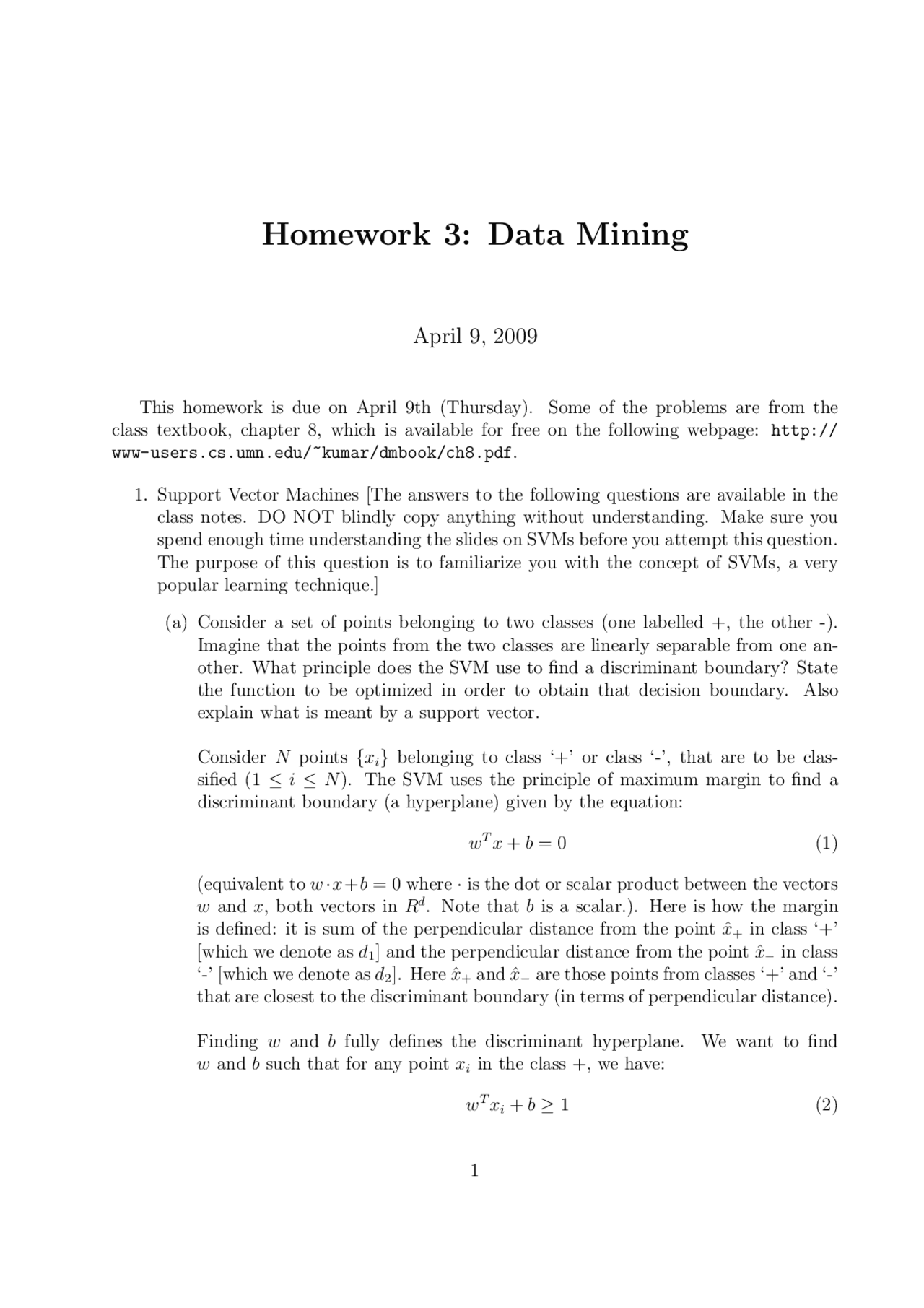 Questions for Homework 3 - Advanced LG Data Processing | CIS 4930 - Docsity
