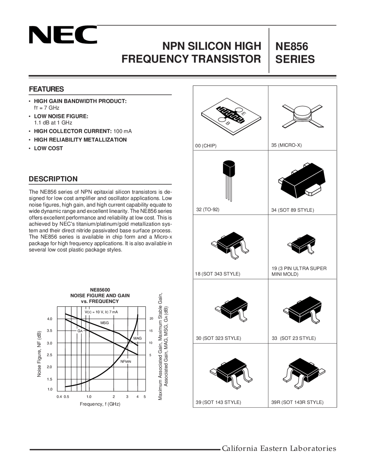 Npn Silicon High Frequency Transistor Slides Phil 7 Docsity