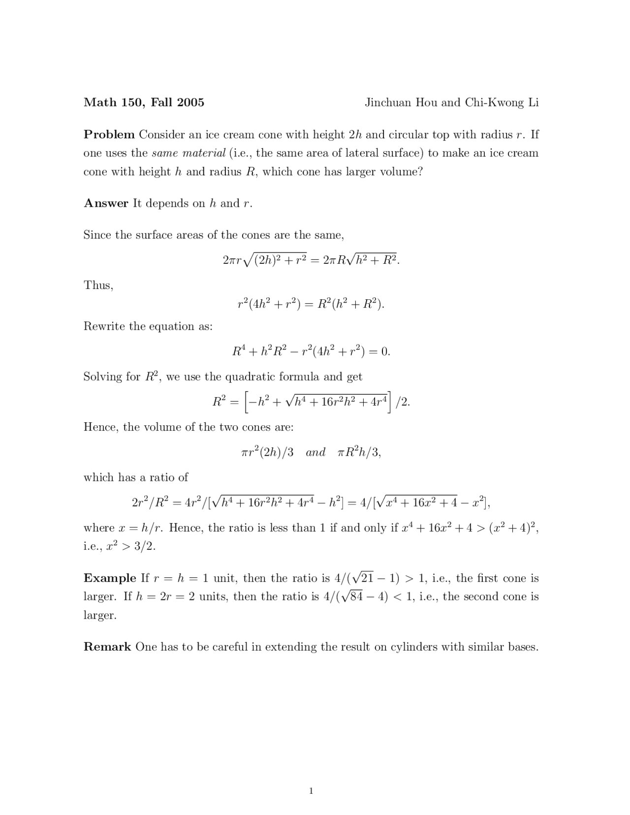 Homework Problem With Answer Frsm The Computational Universe Math