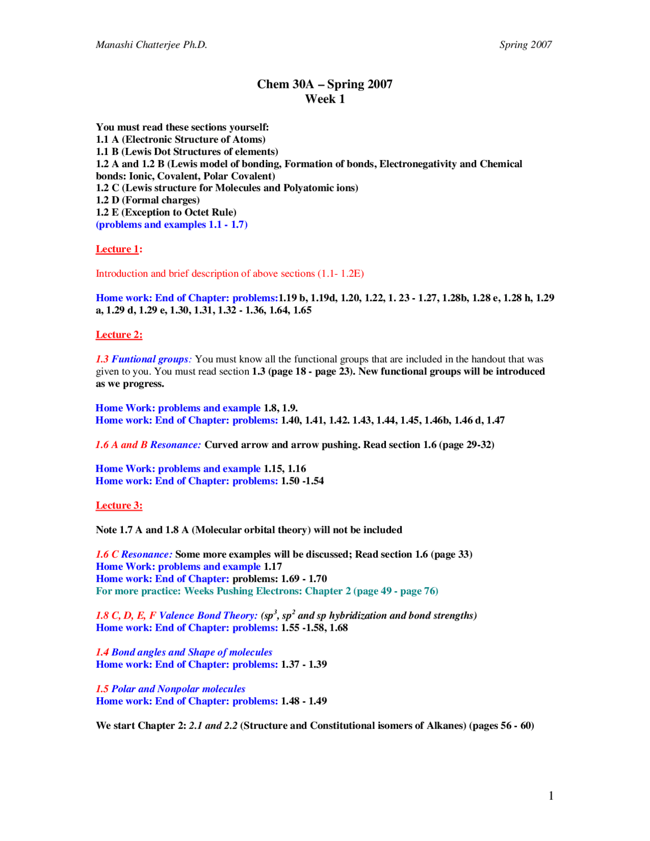 Electronics Structure of Atoms and Elements - Study Guide | CHEM 30A ...