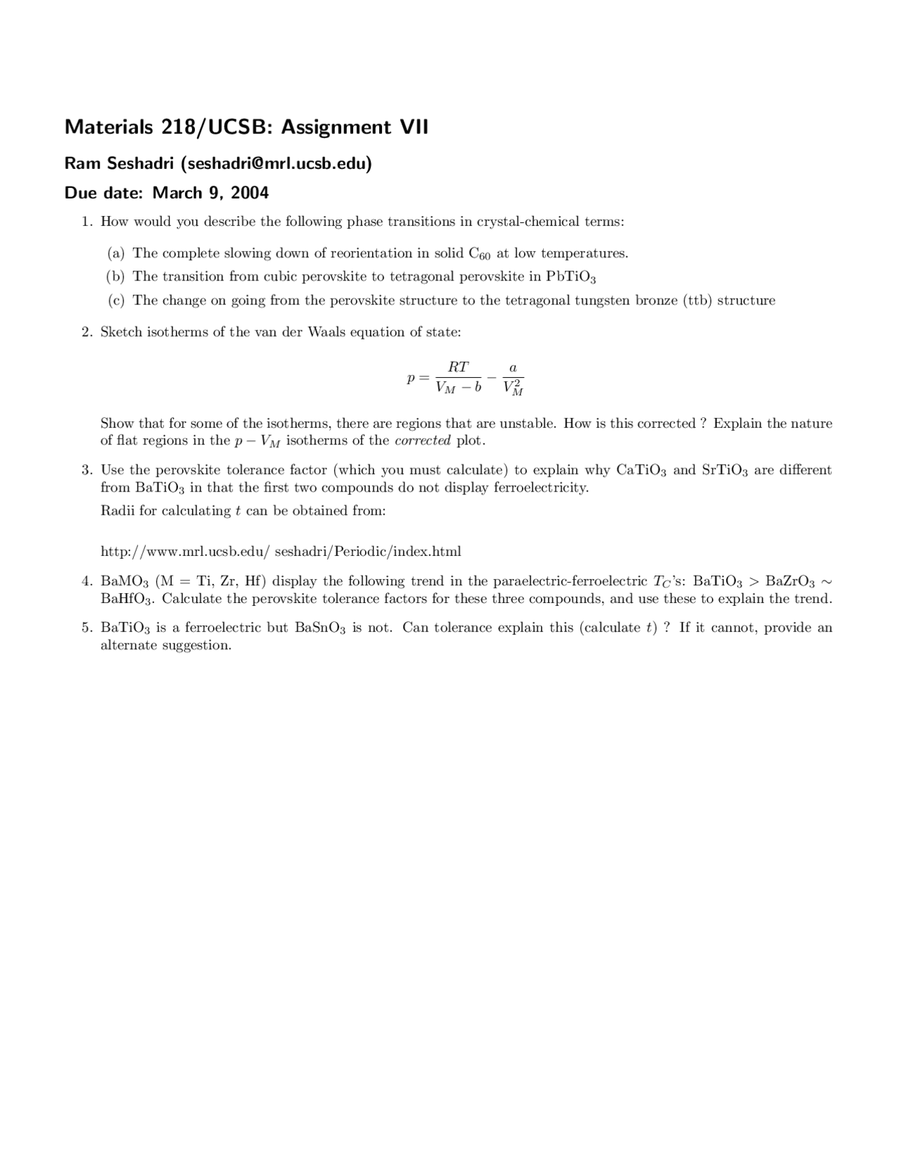 Assignment 7 Practice Questions Introduction To Inorganic Materials
