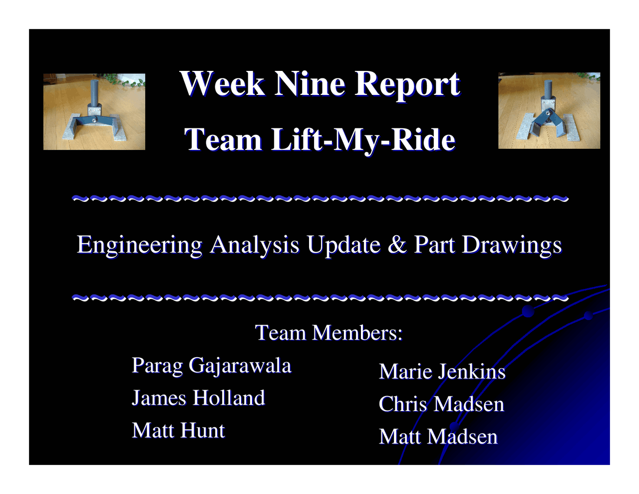 Lecture Slides On Engineering Analysis Update And Part Drawings Me