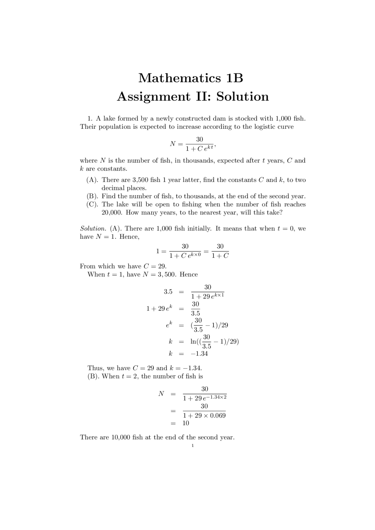 Assignment 2 With Solutions Arts Core Arts 1 Docsity