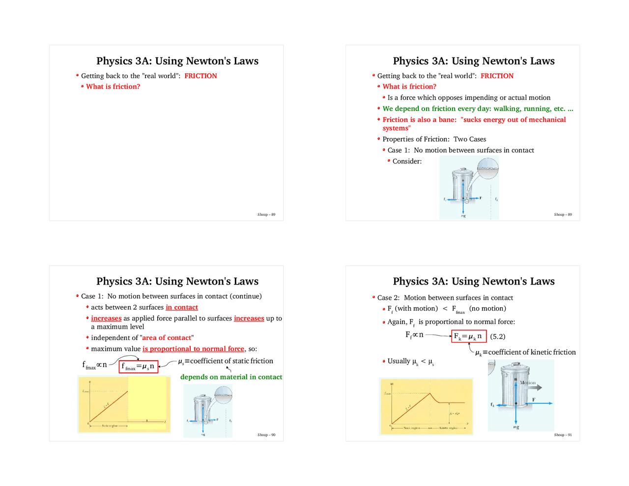 Using Newton's Law - Basic Physics I | Physics 3 - Docsity
