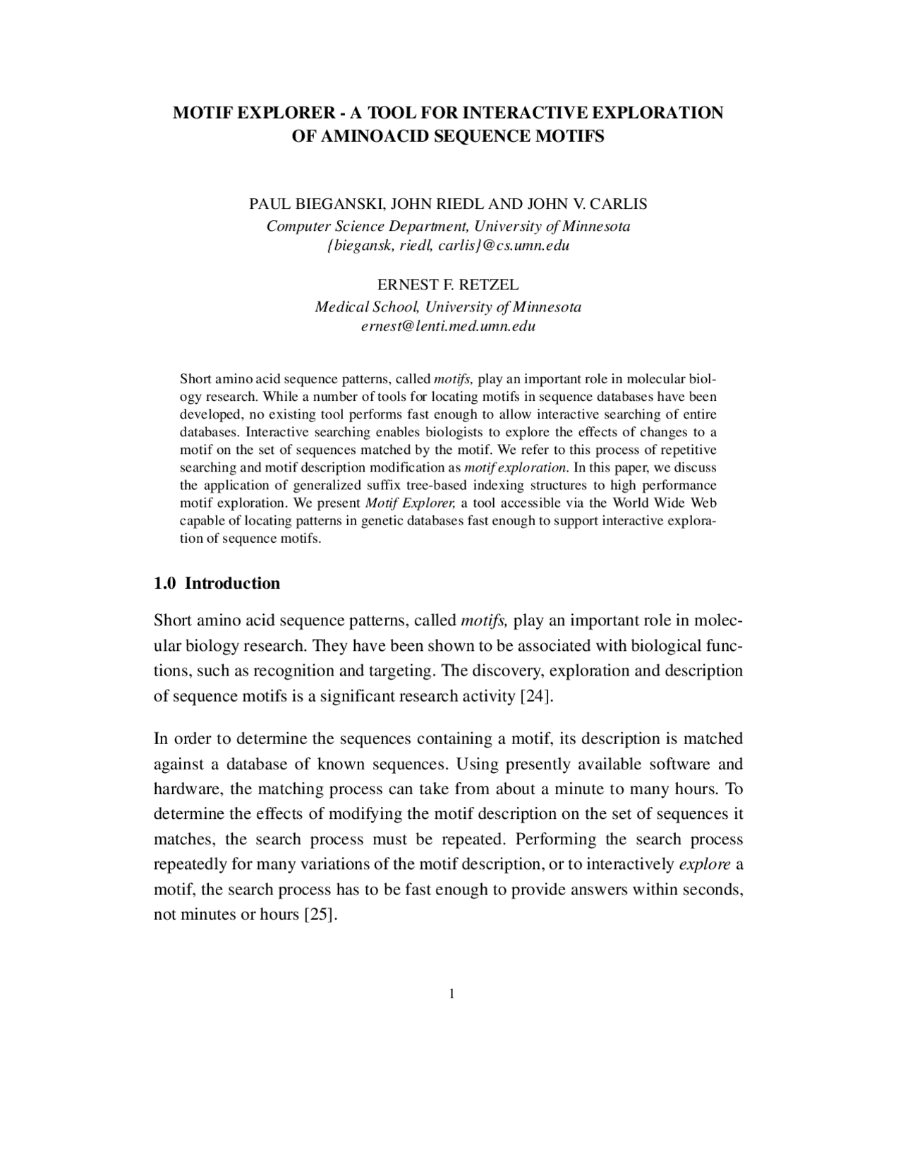 Using Index Structure Based On Generalized Suffix Trees For High Performance Cap 5510 Docsity