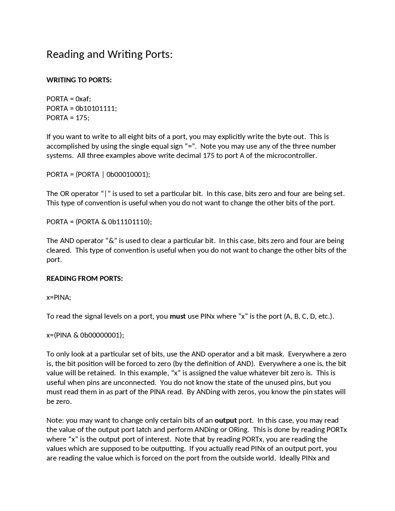 Flow Control Electrical Engineering Design 1 Final Examination