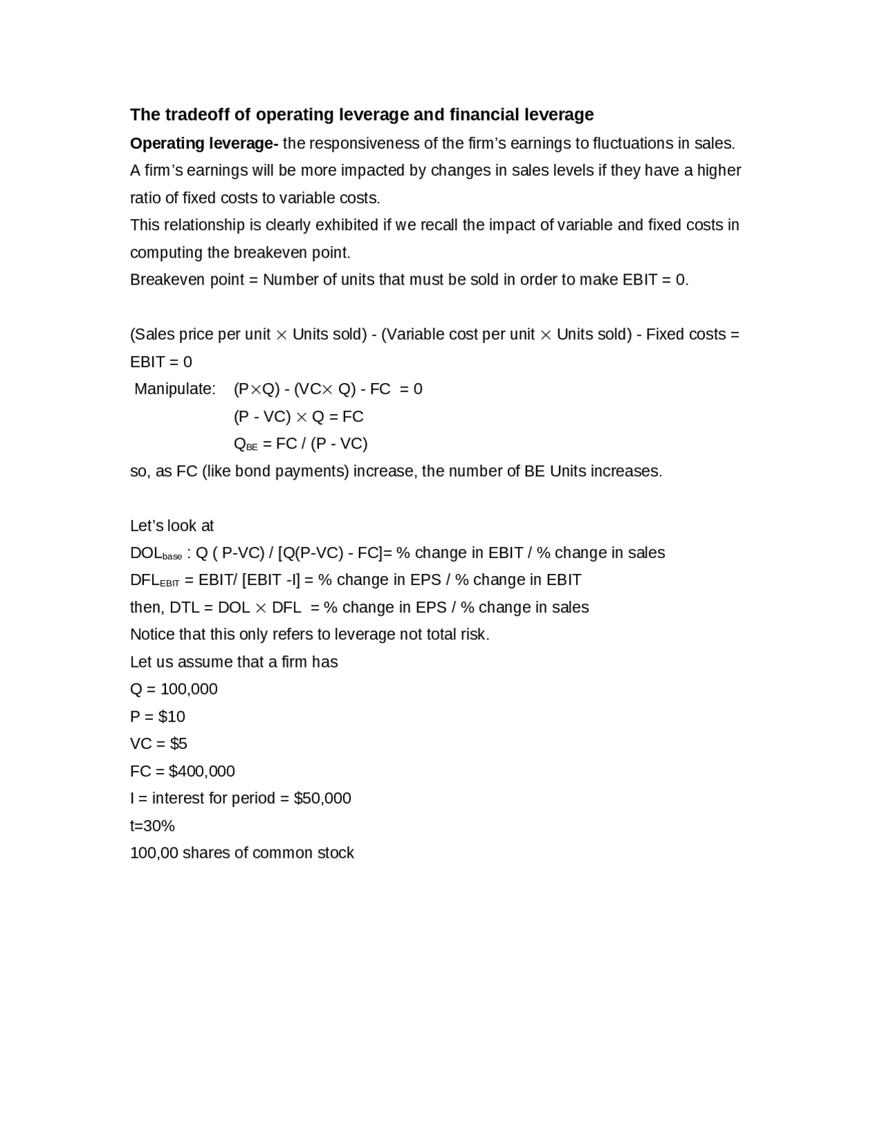 Introduction to Lease with Examples in Business Finance - Assignment ...