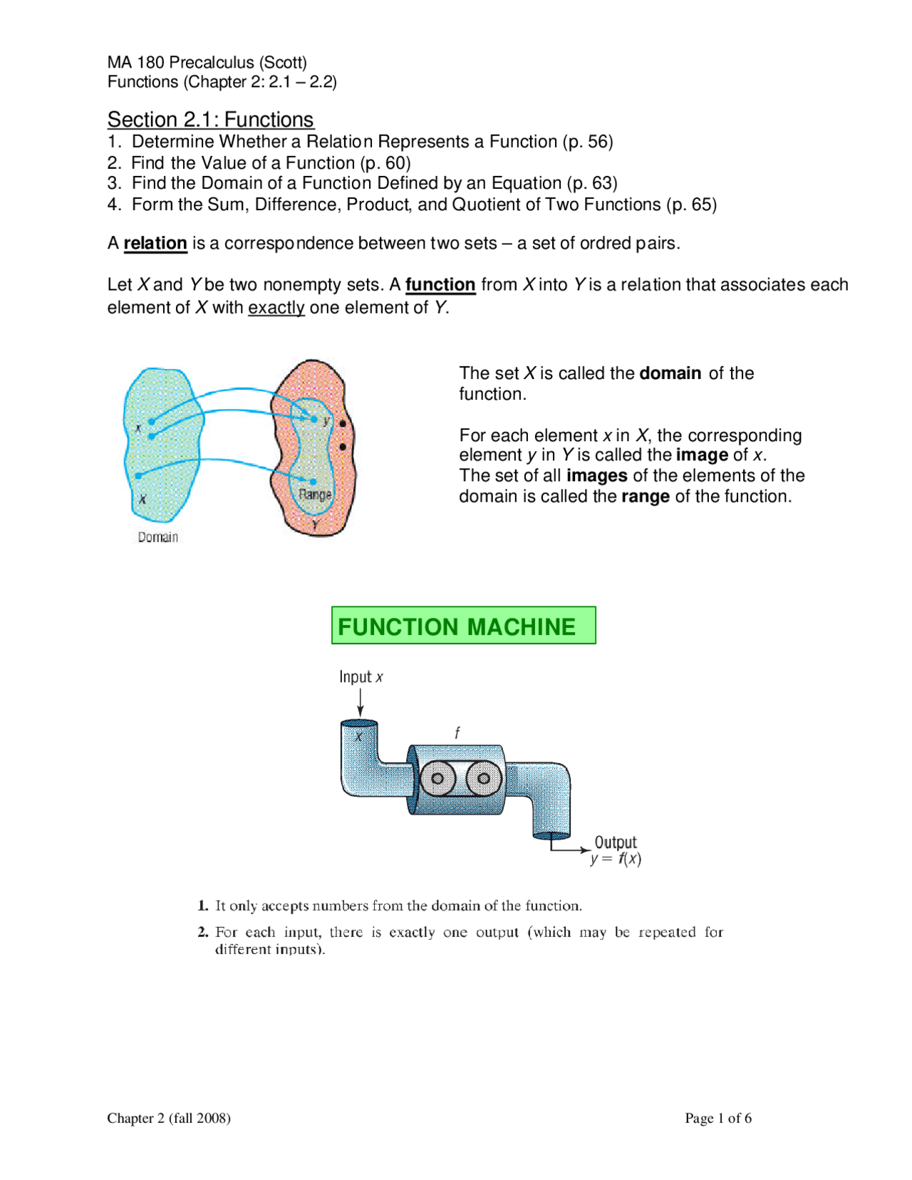 Precalculus Practice Questions With Solutions Ma 180 Docsity
