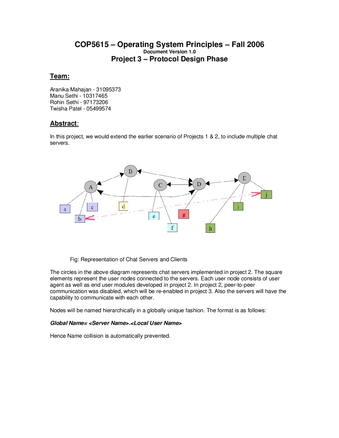 Distributed Operating Systems Principles Protocol Design Phase Cop