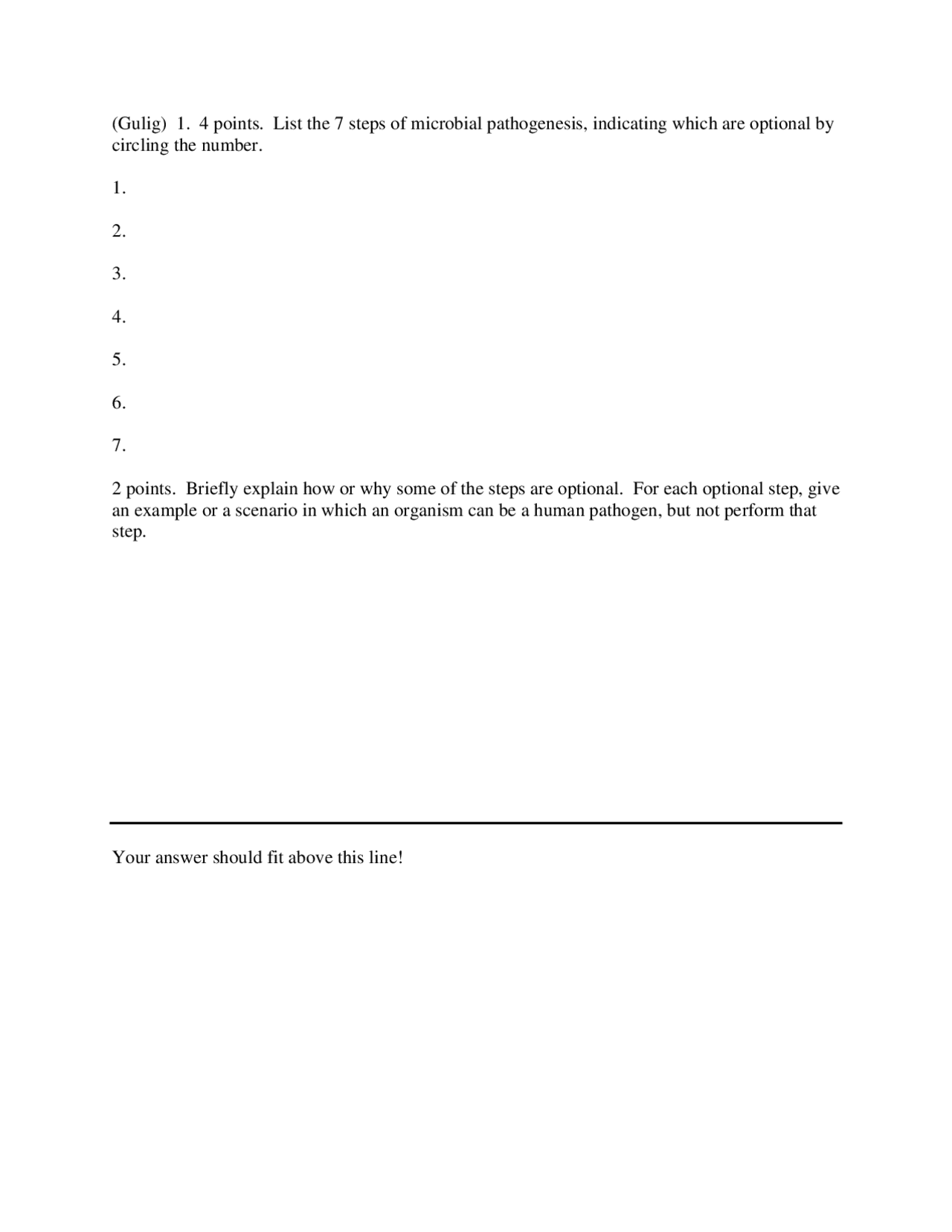 Practice Exam 1 Fundamentals Of Immunology And Microbiology Gms