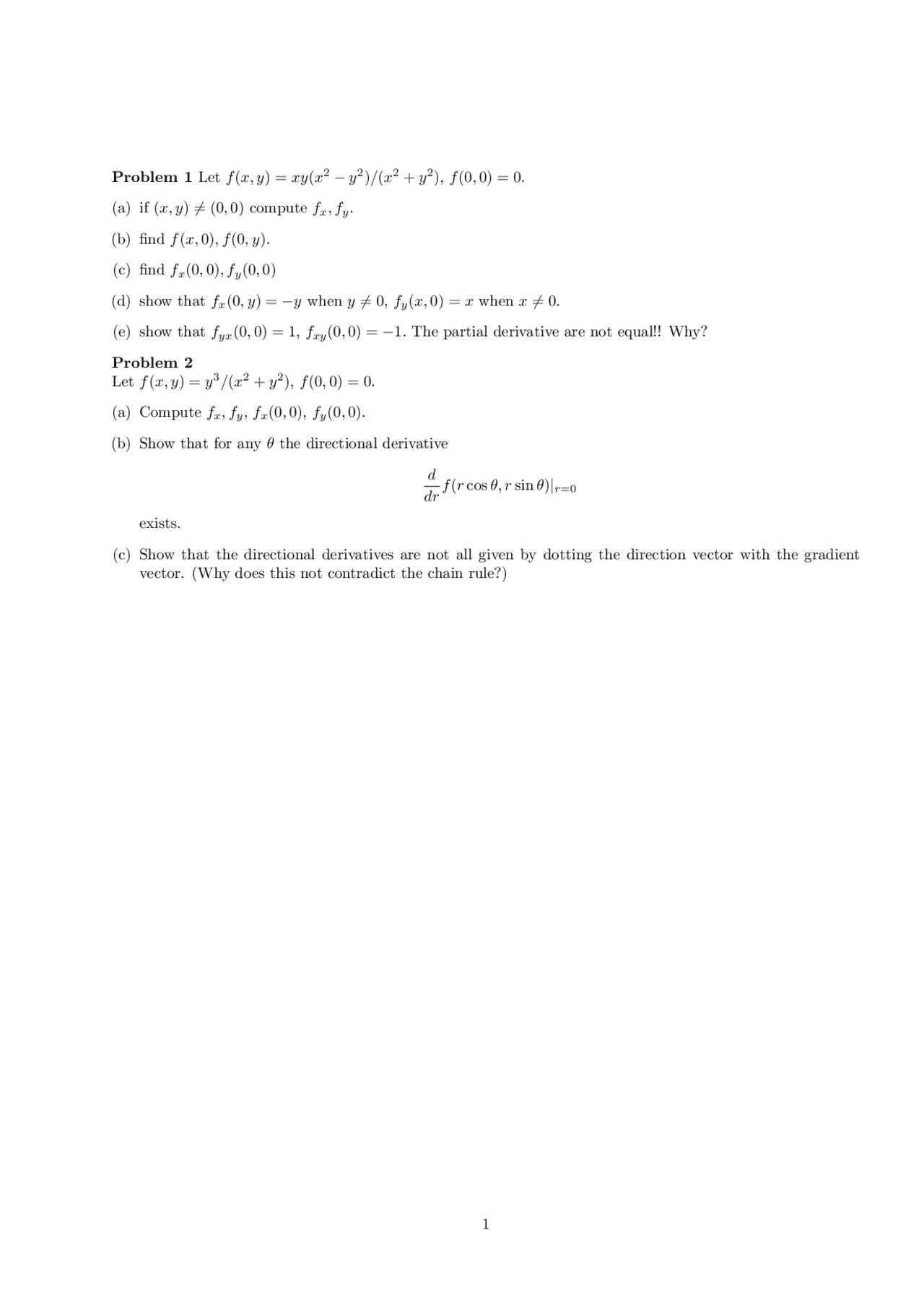 Solutions To Problems For Multivariable Calculus Math 2d Docsity
