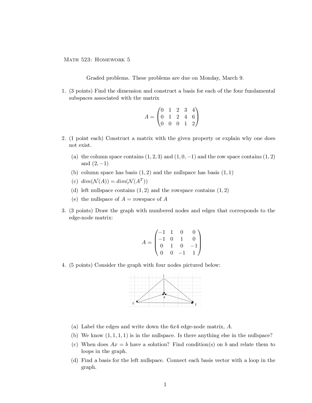 Homework 5 Docsity