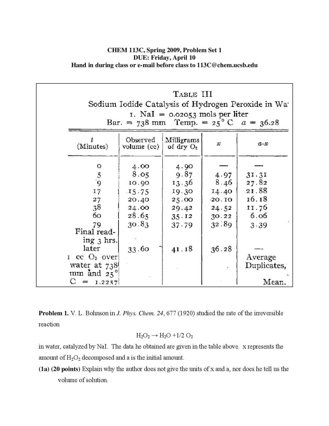 Problem Set 1 Practice Questions Semantics Ling 113 Docsity