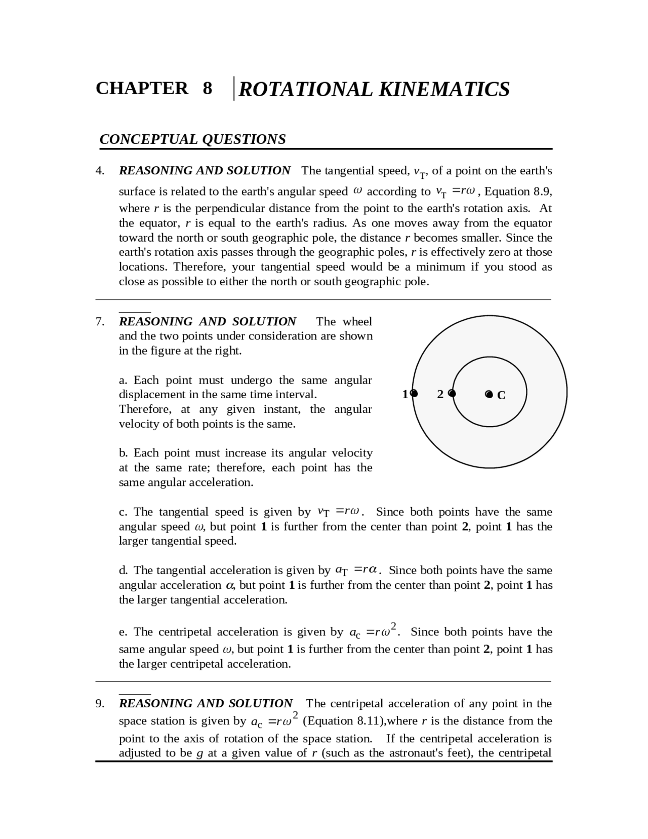 Rotational Kinematics - Problems with Solutions | PHY 2053 - Docsity