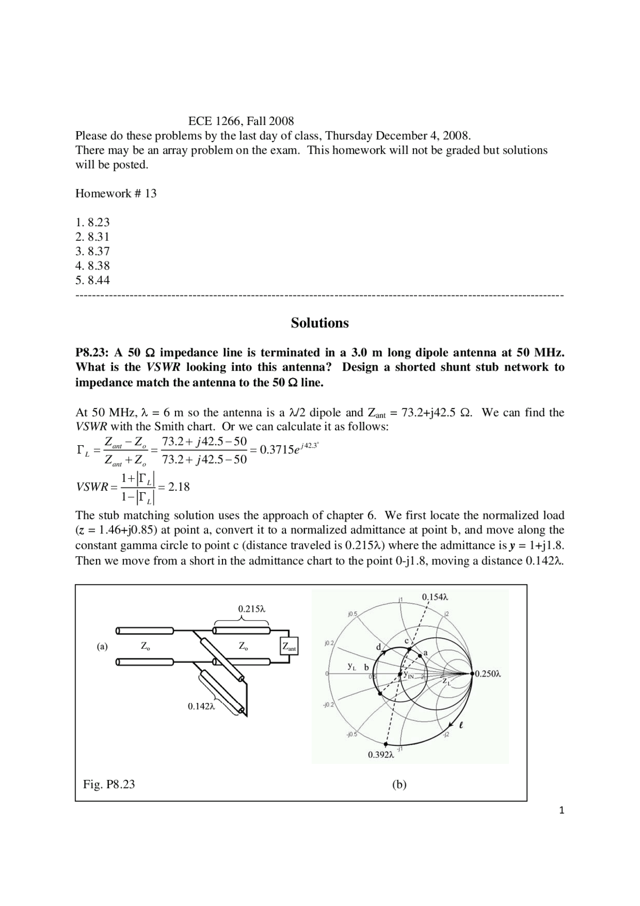 Solved Questions For Assignment 13 Application Of Field And Waves