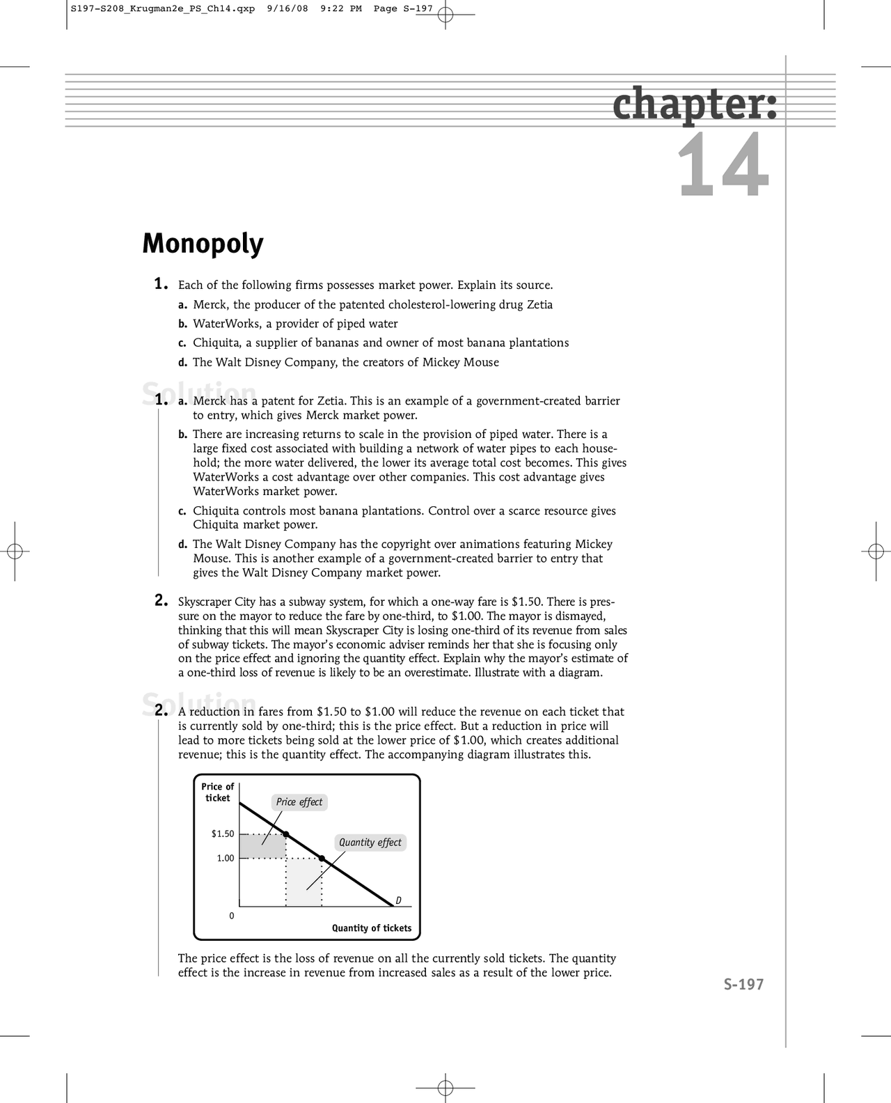 Notes On Monopoly Introductory Microeconomics Econ 1 Docsity