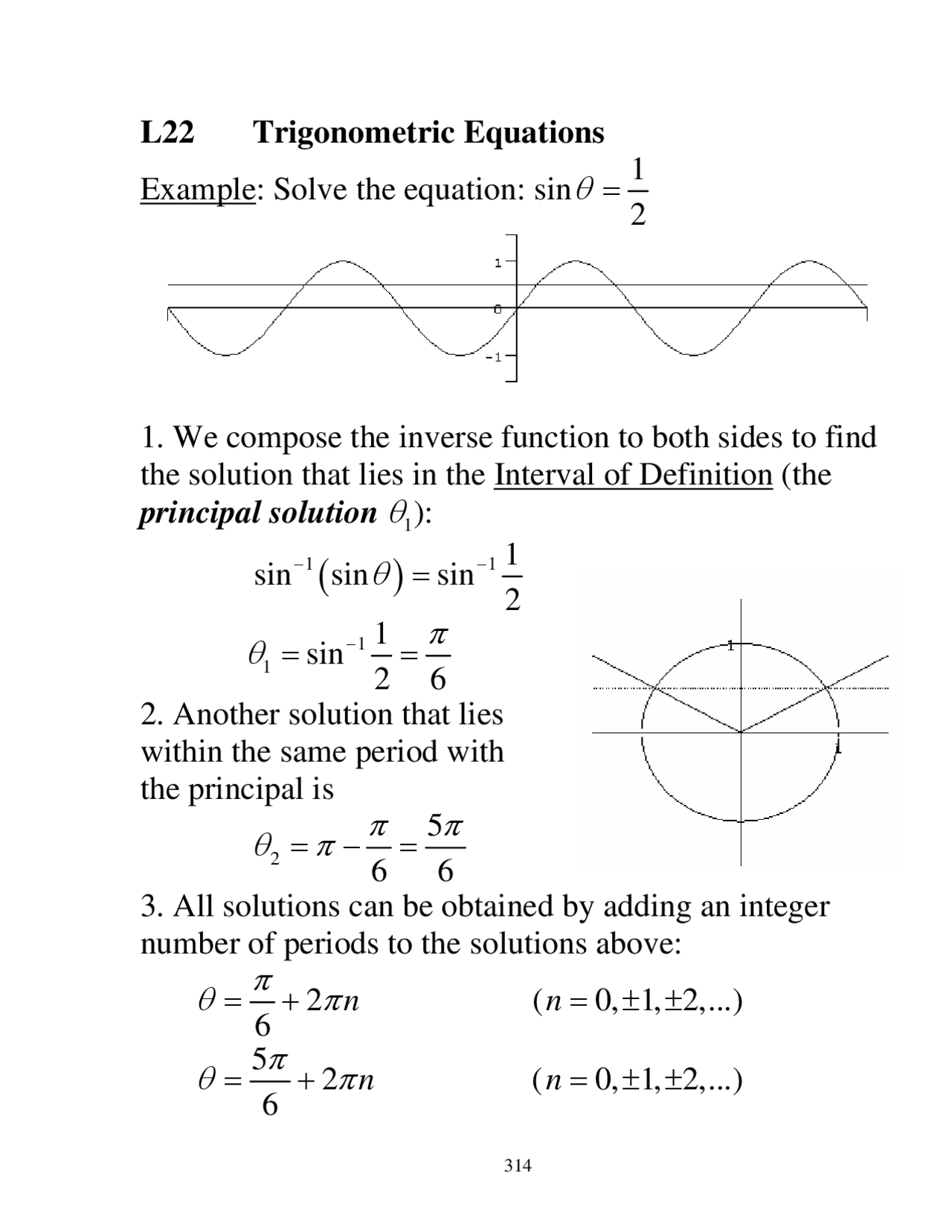 Trigonometric Equations Precalculus Algebra Notes Mac 1147 Docsity