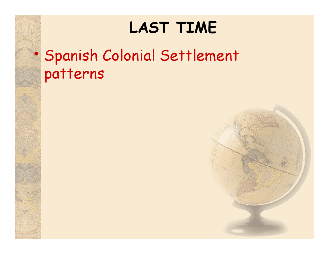 Development and Colonial Latin America - Notes | GEOG 155 - Docsity