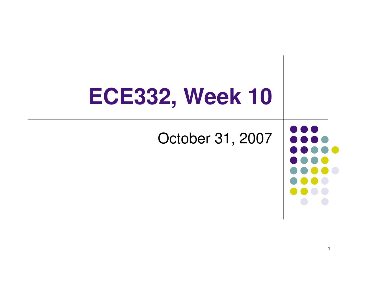 Memory Write Ability and Storage Permanence - Lecture Slides | ECE 332 | Assignments ...