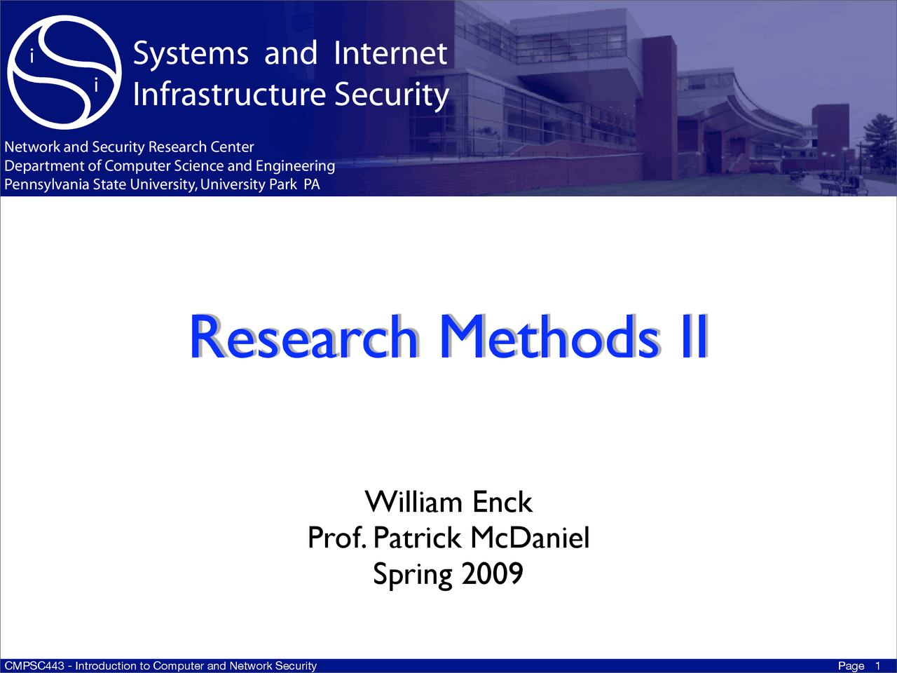 Research Methods II - Machine Learning | CSE 597C - Docsity