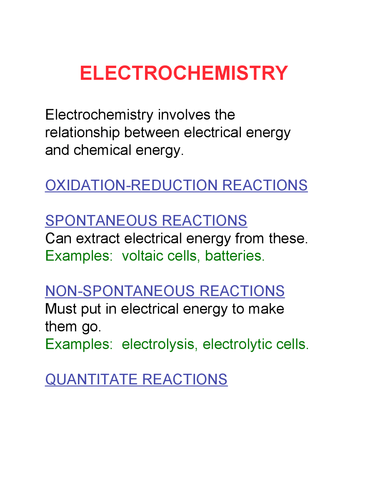 Oxidation Reduction Reaction - Electrochemistry - Chemical Principle ...