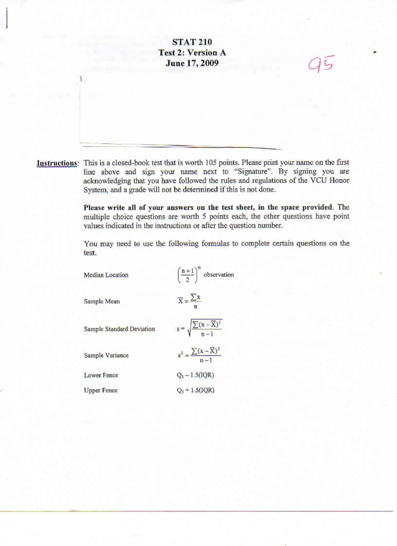 14 Solved Problems on Basis Practice of Statistics - Exam 2 | STAT 210 ...