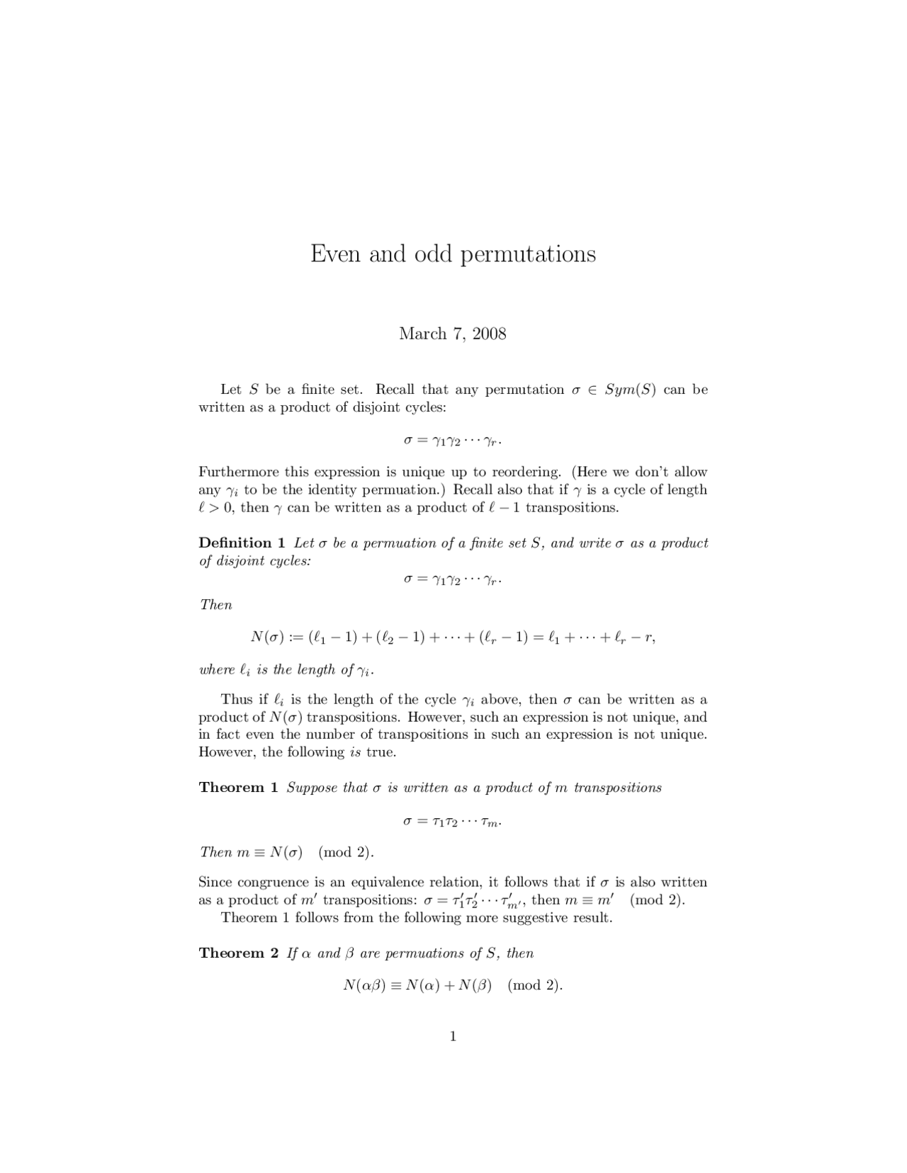 Solved Exam for Introduction to Abstract Algebra | MATH 113 | Study ...