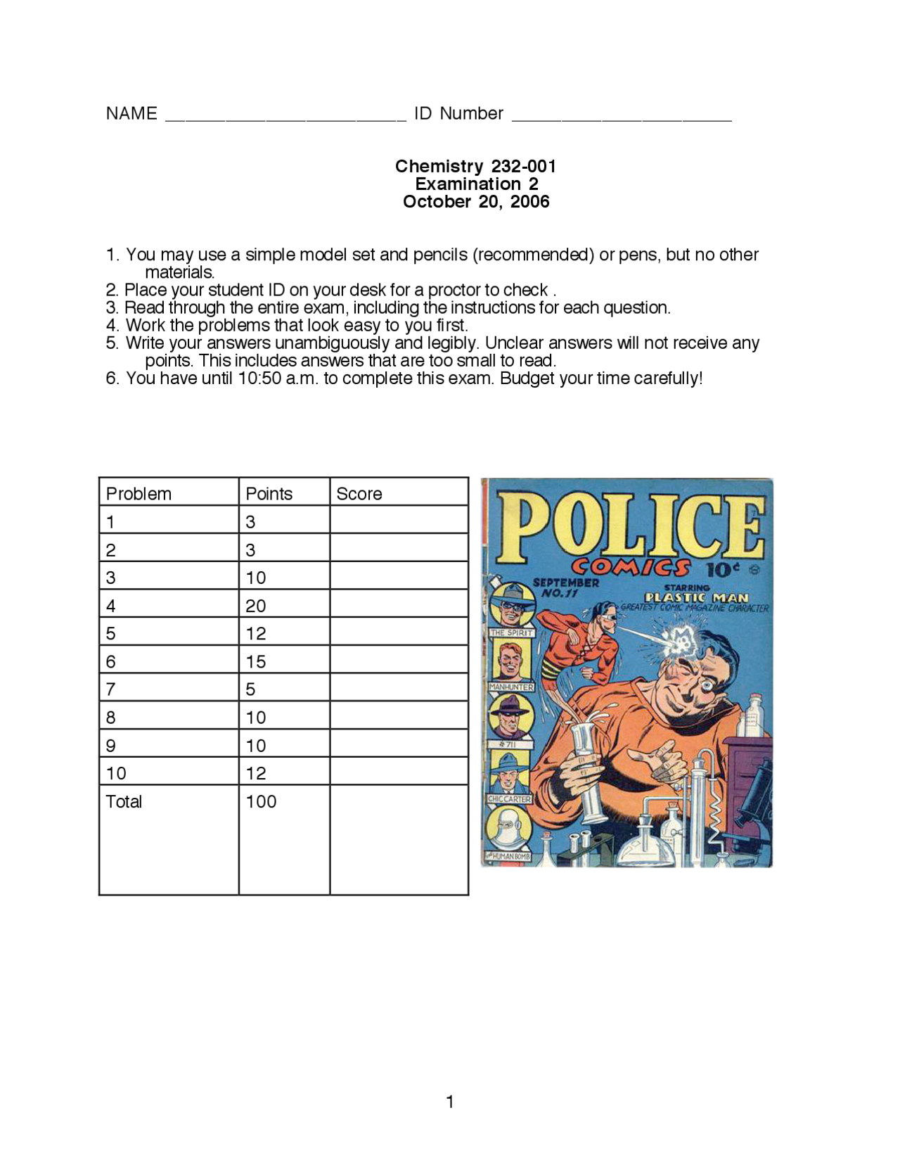 Exam 2 Practice Questions Organic Chemistry Ii Che 232 Docsity