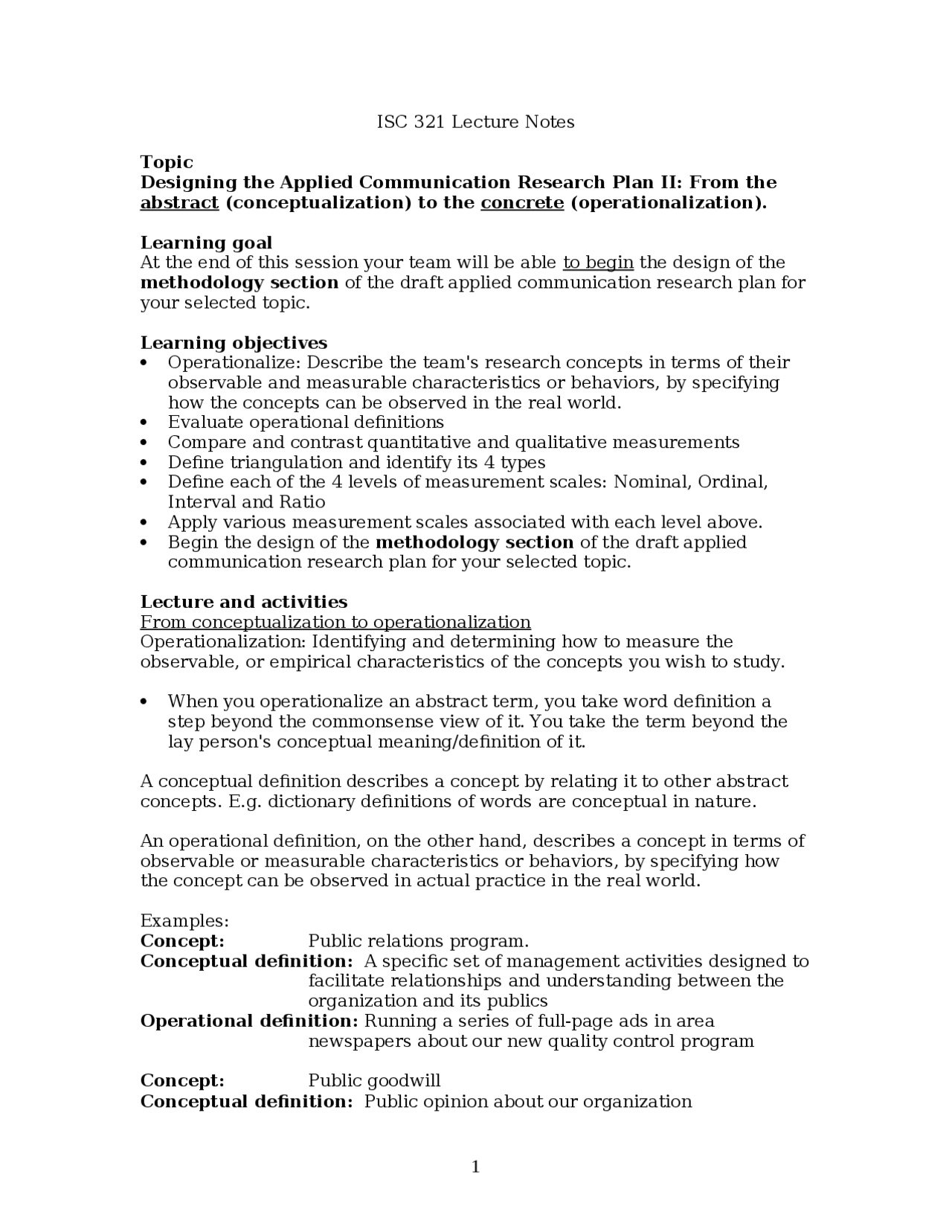 Research Methods the ISC Professional, Types of People | ISC 321 - Docsity