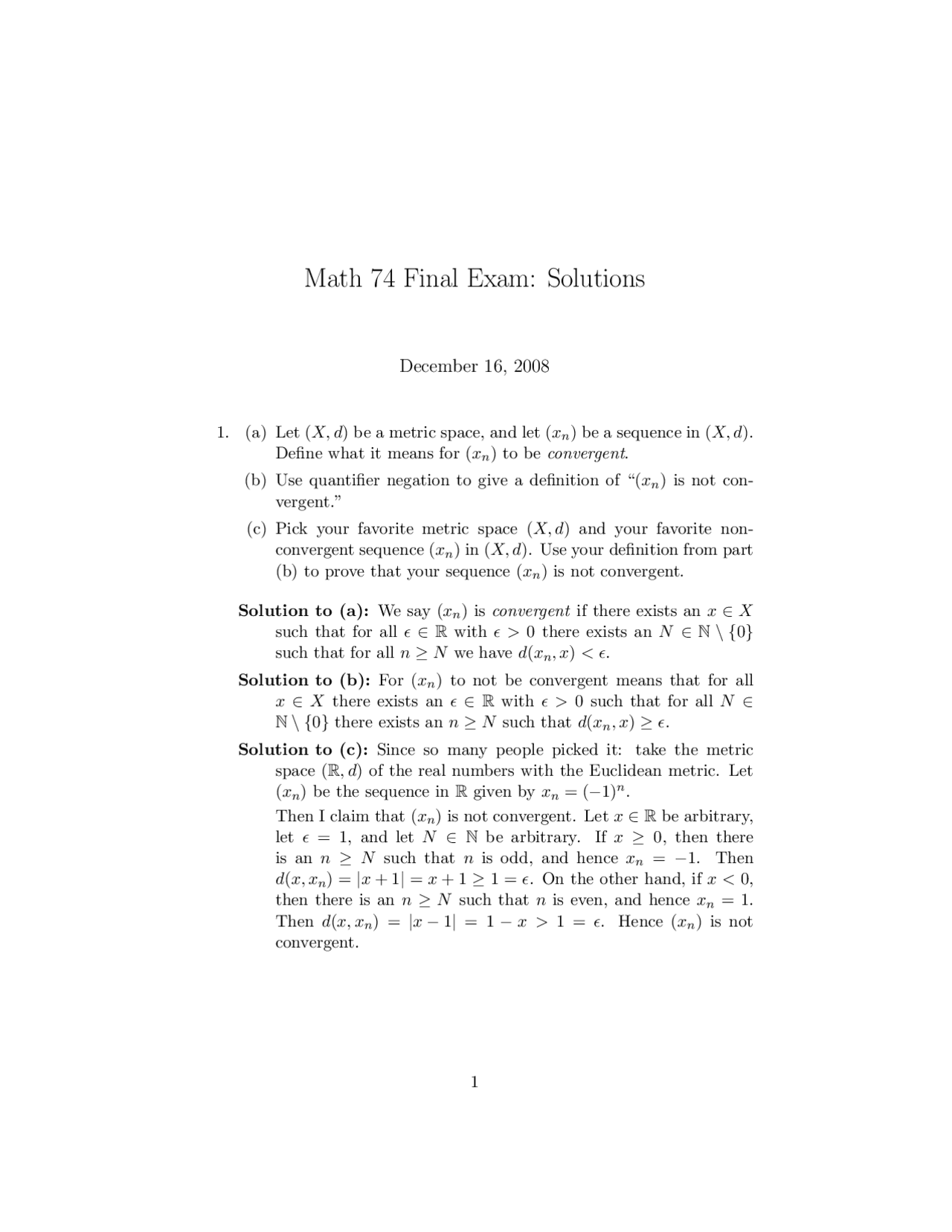 8 Solved Problems On Transformational Higher Mathematics Final Exam