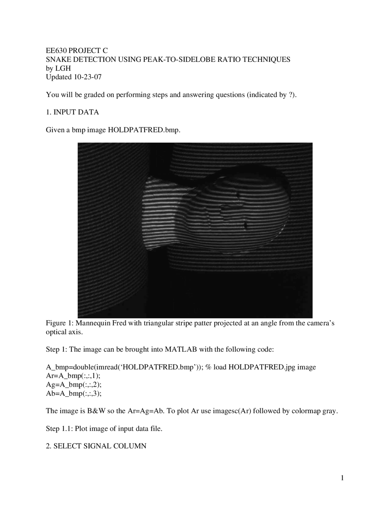 Snake Detection Using Peak to Sidelobe Ratio Techniques by LGH ...