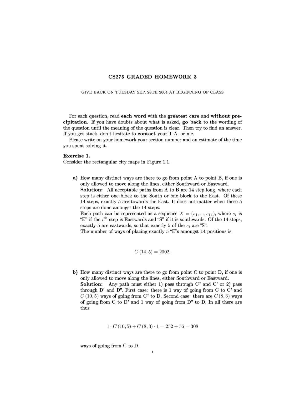 Discrete Mathematics Homework 3 Questions With Solutions Cs 275 Assignments Discrete