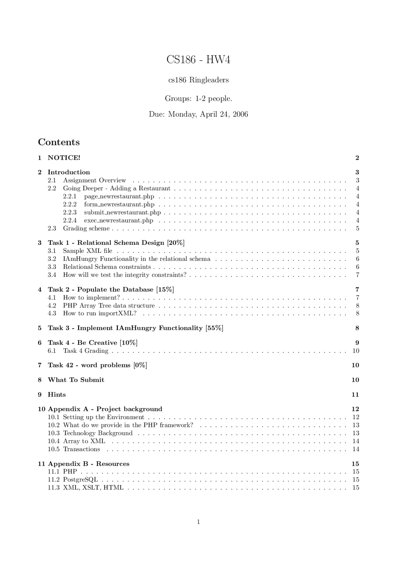 Problem Set 4 Introduction To Database Systems Compsci 186 Docsity 7105