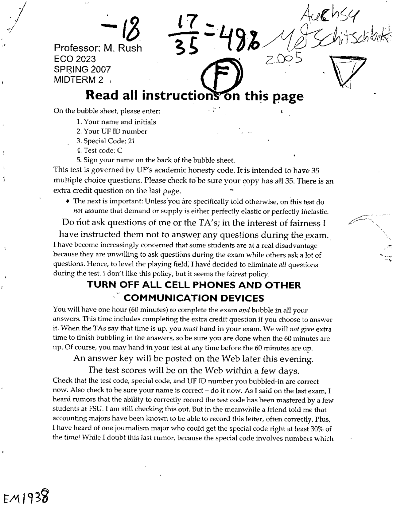 Principles Of Macroeconomics Midterm Solved 2007 Eco 2023 Docsity