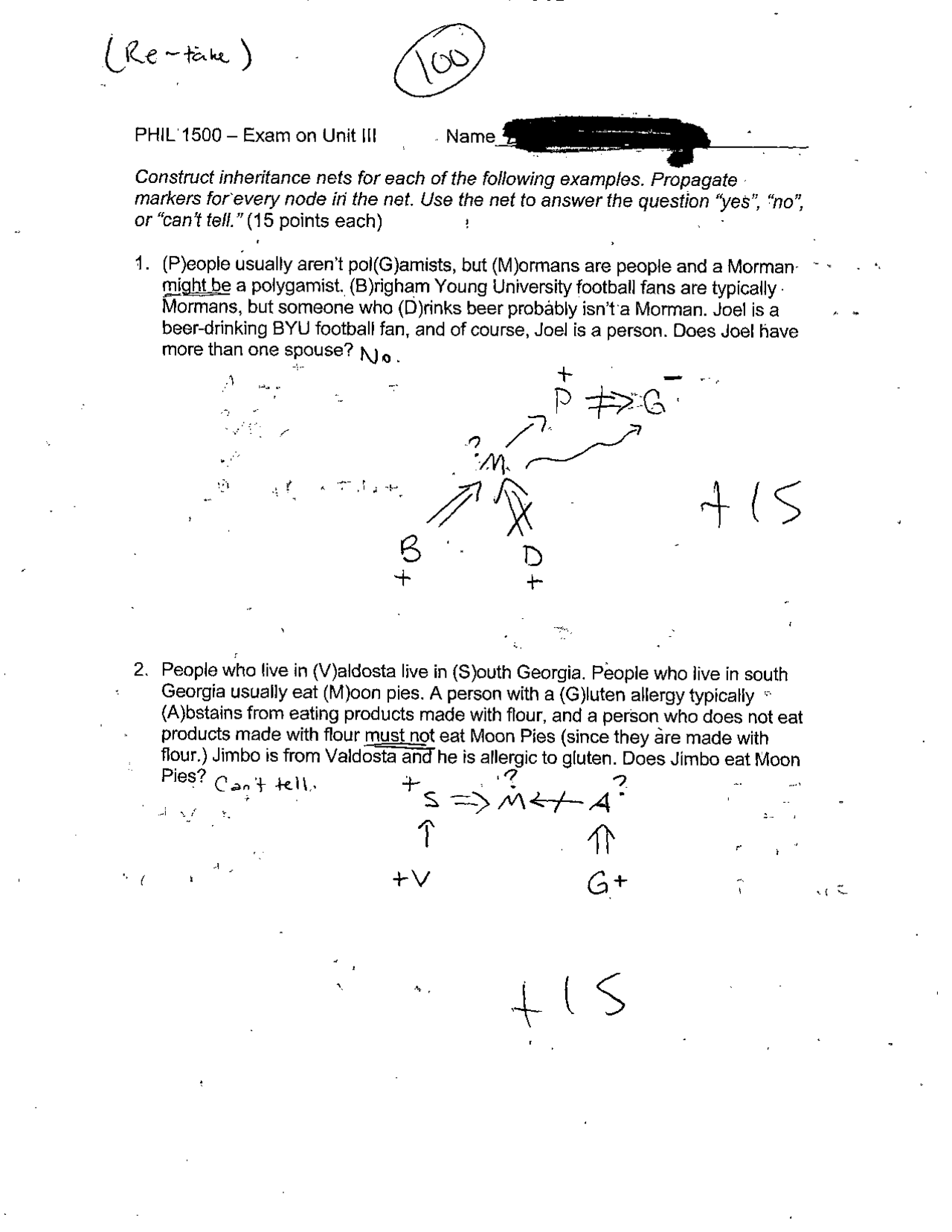 Exam Iii Questions With Resolution Logic And Critical Thinking Phil