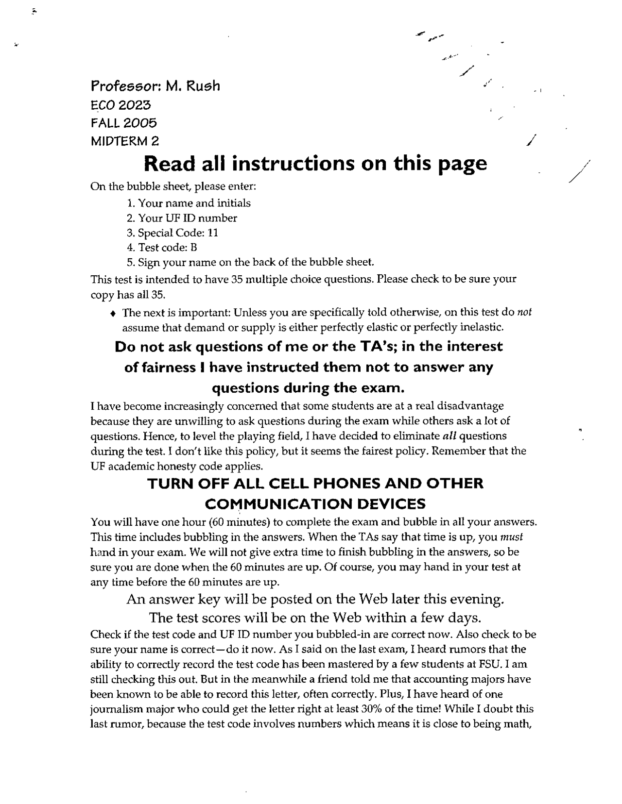 Midterm 2 Questions Principles Of Macroeconomics 2005 Eco 2023
