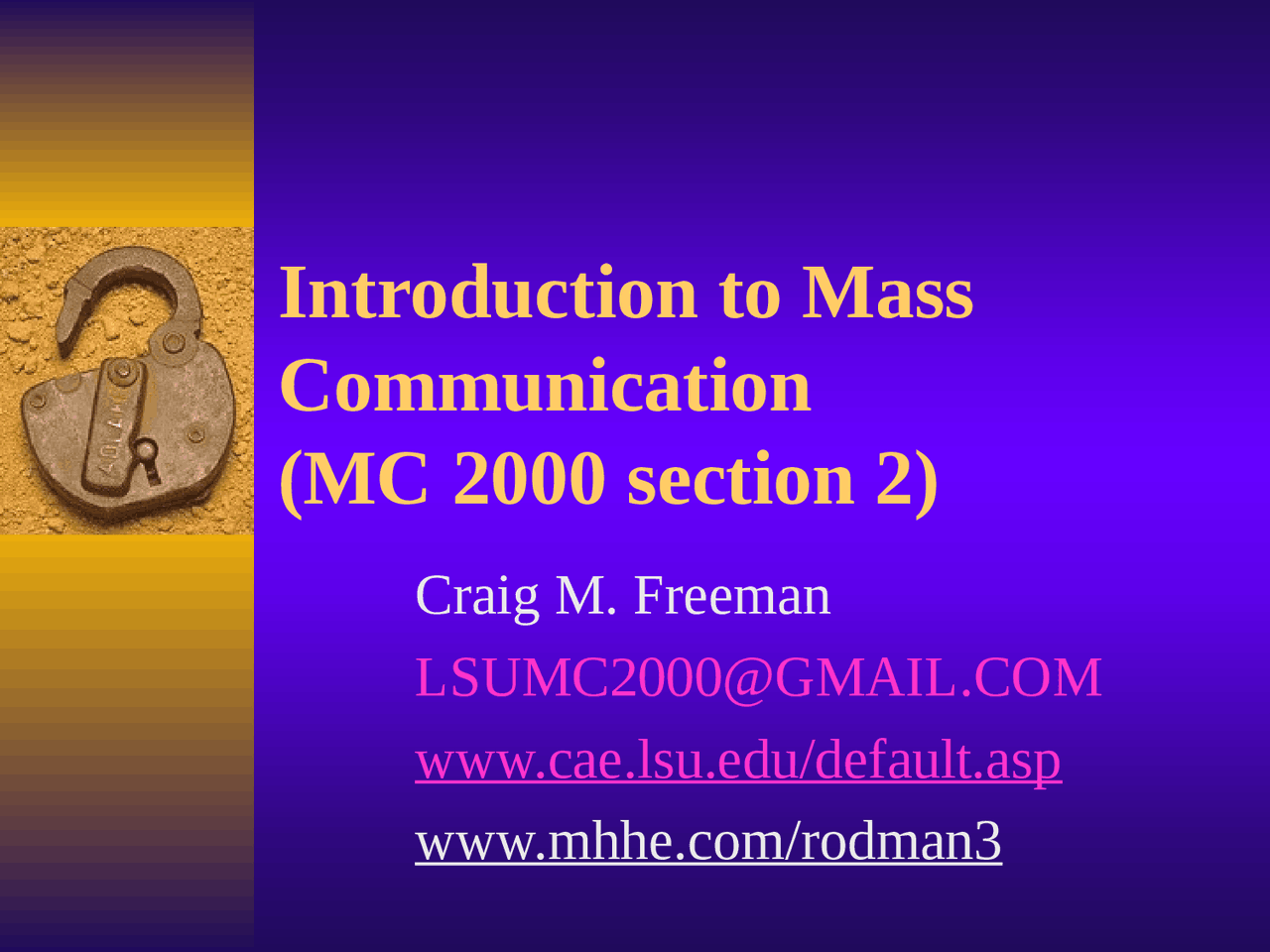 Lecture Slides On Newspapers Mass Media Mc 2000 Docsity
