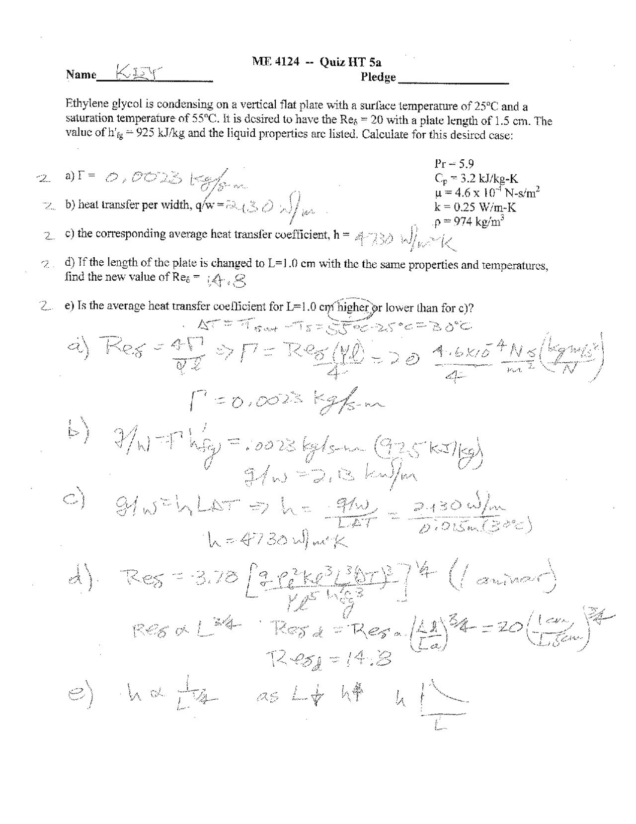 Ethylene Glycol Cad Of Fluid Thermal System Solved Quiz Me 4124