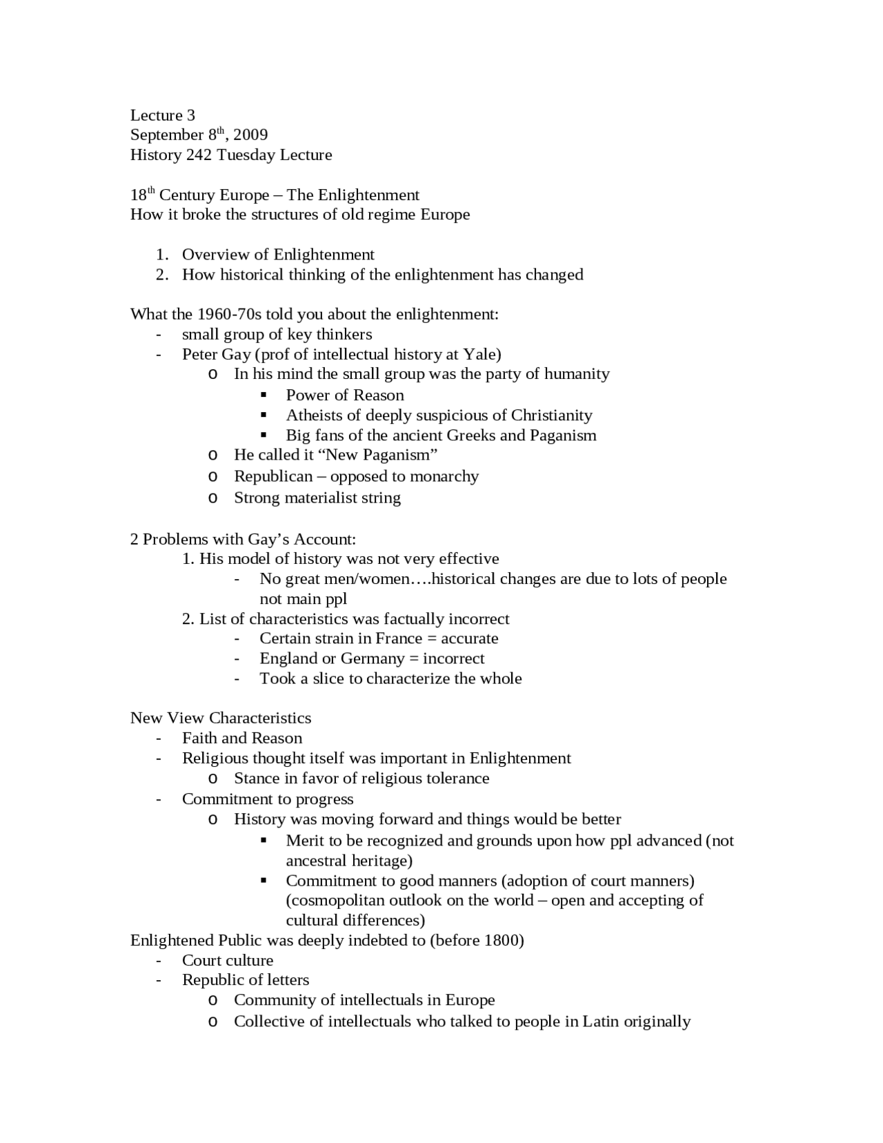 History: Development of West Civilization - Study Guide | HIST 242 ...